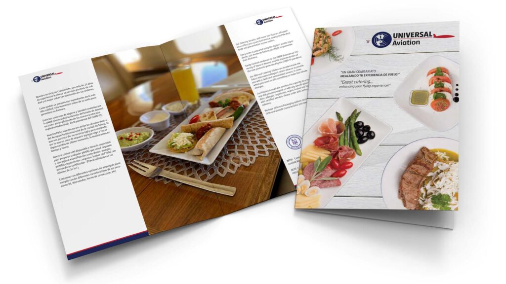 General Aviation In-flight Catering in Toluca - Universal Aviation
